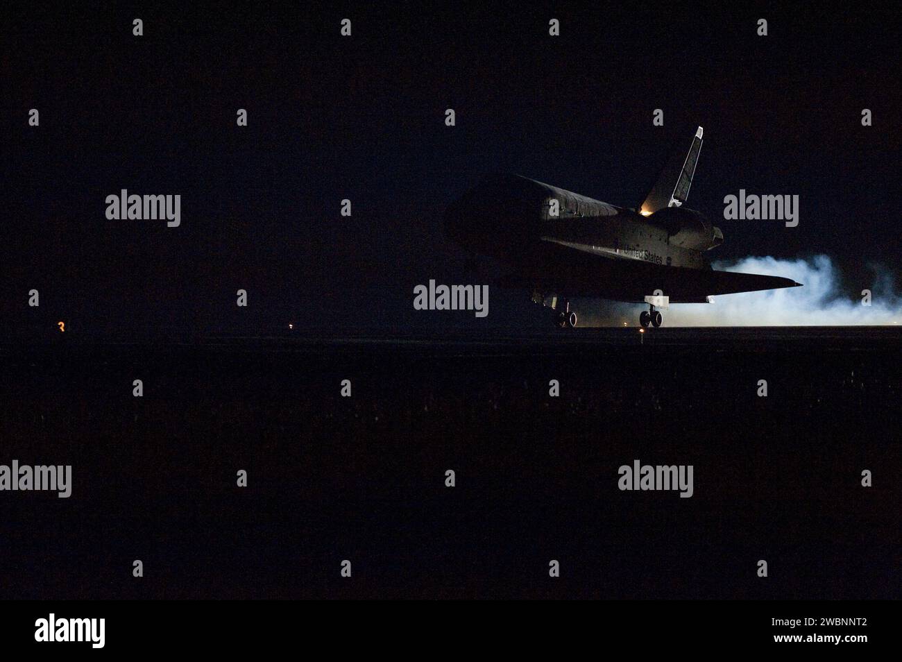 Space shuttle Endeavour touched down on Runway 15 at the Shuttle ...