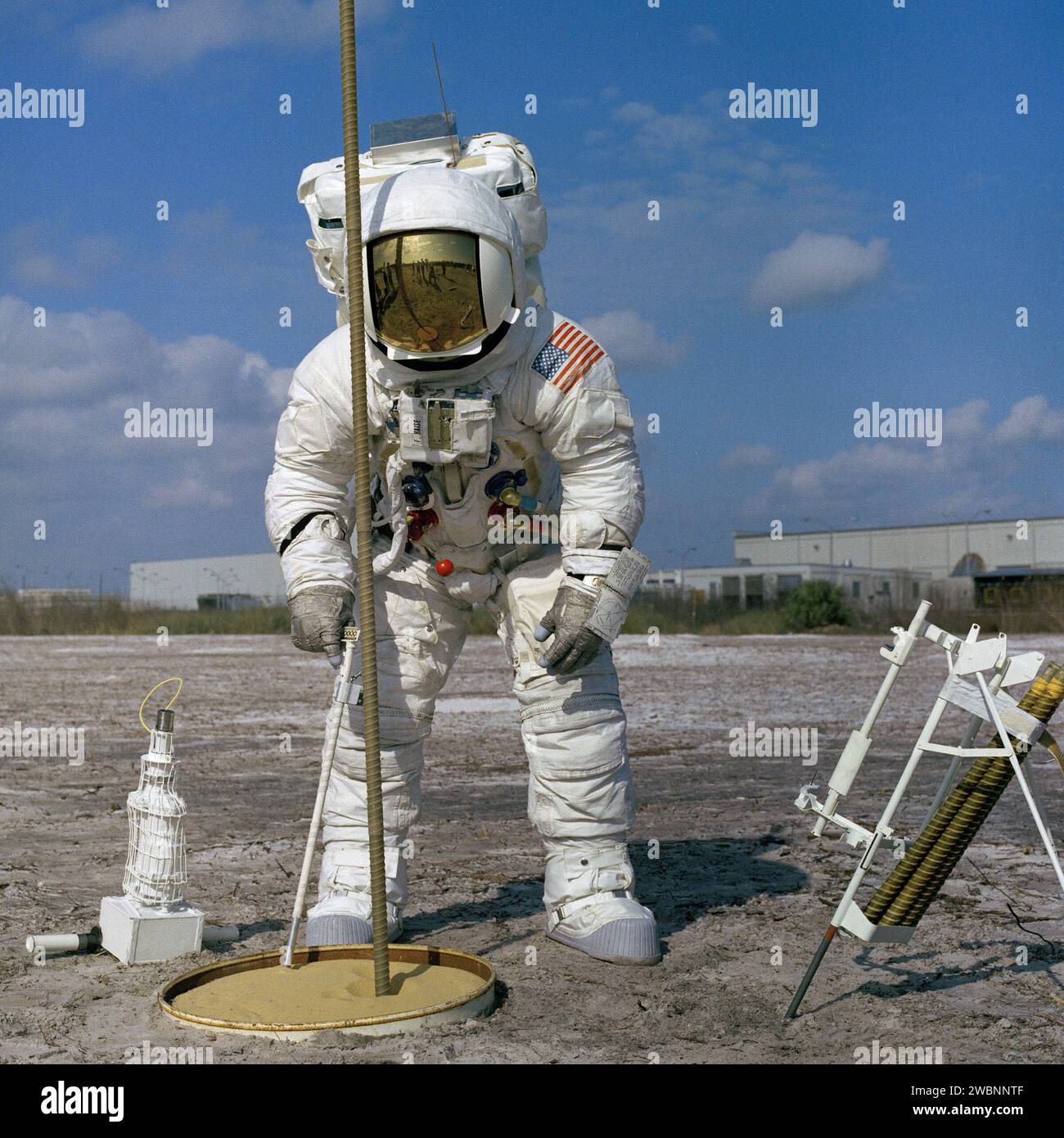CAPE CANAVERAL, Fla. - Fred W. Haise Jr., Apollo 13 lunar module pilot ...