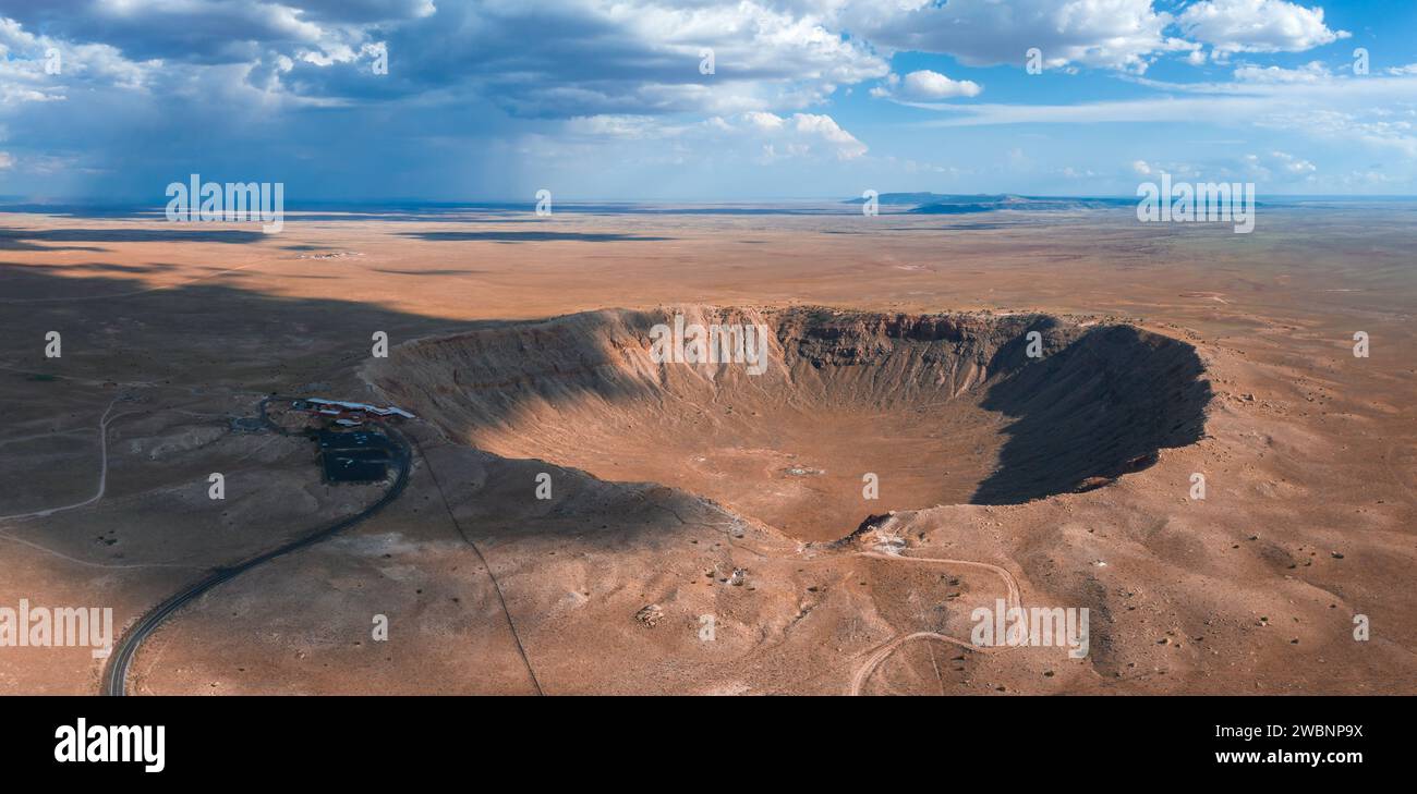 Barringer crater aerial hi-res stock photography and images - Alamy