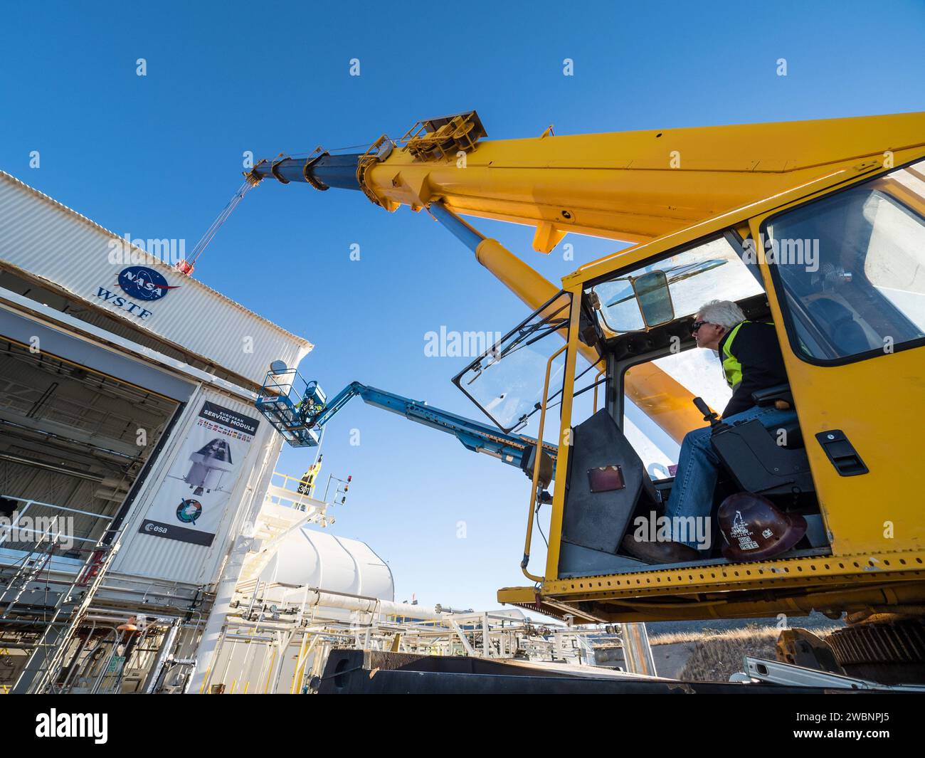 On Feb. 21, 2017 engineers successfully install ESA’s European Service ...