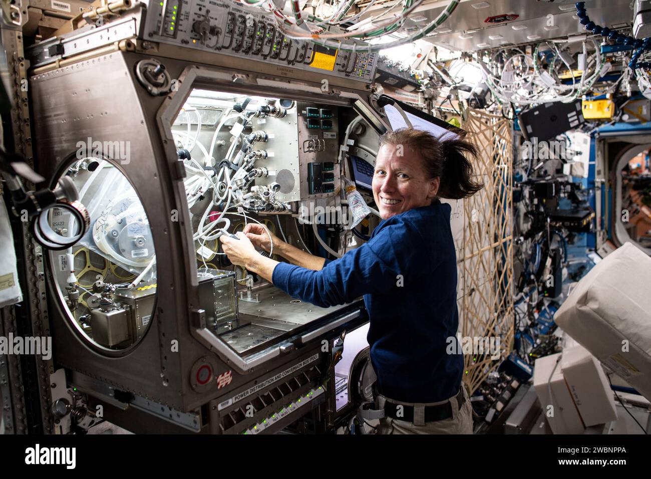 iss064e016385 (Dec. 29, 2020) --- NASA astronaut and Expedition 64 Flight Engineer Shannon ...