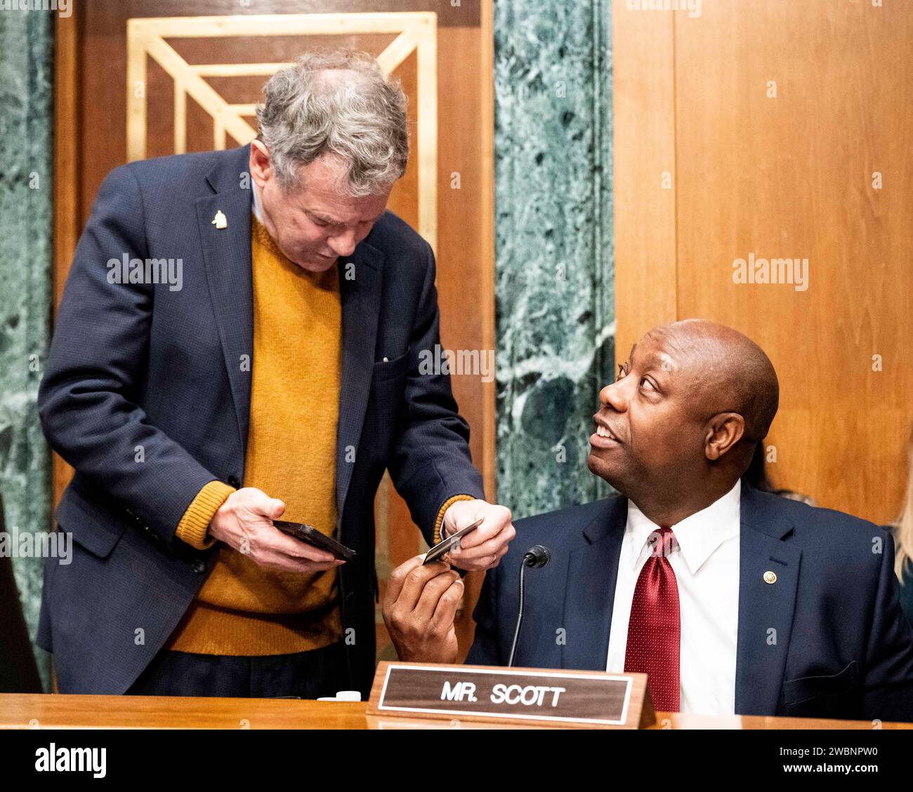 Washington, District Of Columbia, USA. 11th Jan, 2024. U.S. Senator ...