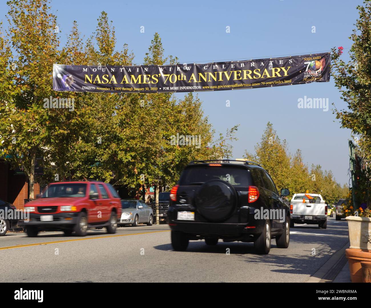 Ames 70 Year Anniversary Exhibit in downtown Mountain View, California ...