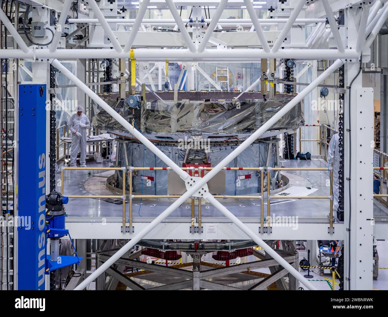 At the Operations and Checkout Building at Kennedy Space Center ...