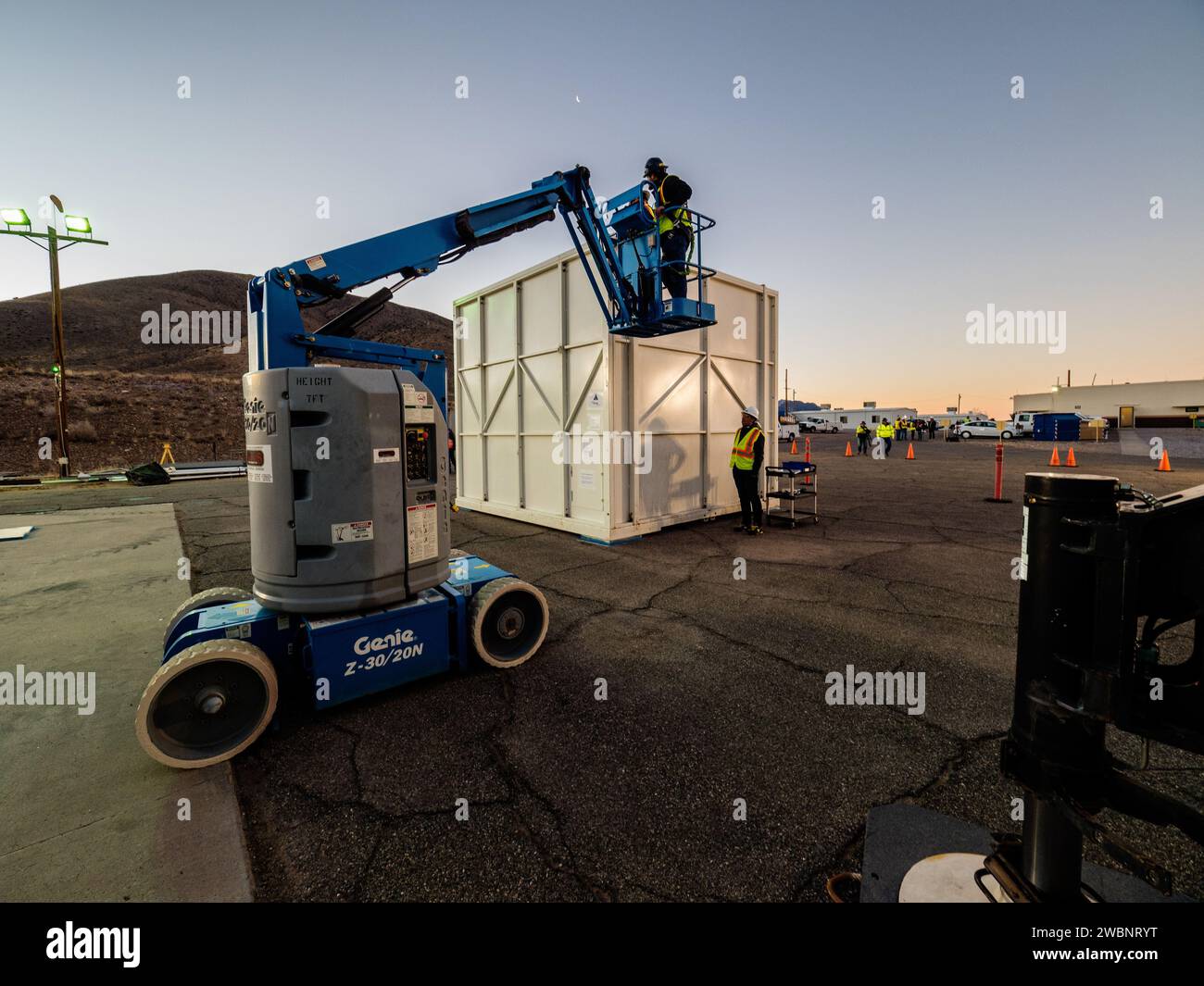 On Feb. 21, 2017 engineers successfully install ESA’s European Service ...