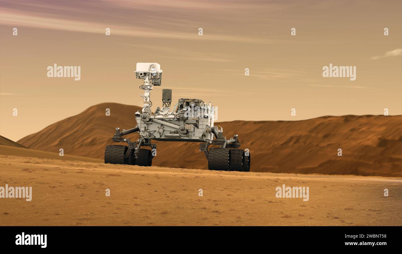 Nasas curiosity mars science hi-res stock photography and images - Alamy