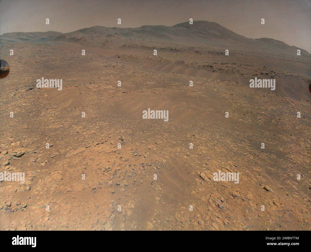 NASA's Ingenuity Mars Helicopter captured this view of Martian sand ...