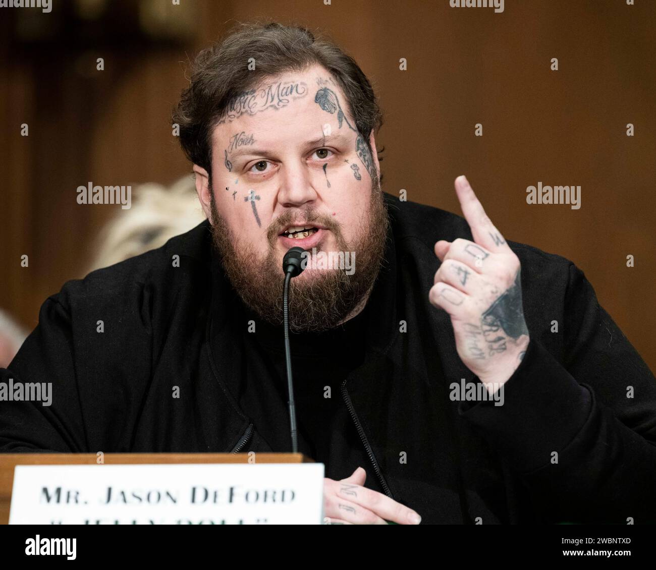 Washington, District Of Columbia, USA. 11th Jan, 2024. Country singer ...