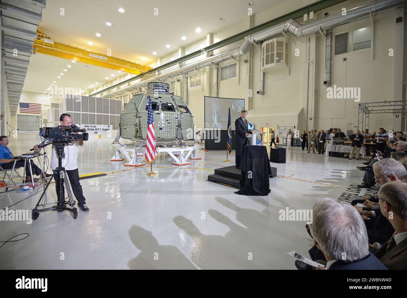 The Orion crew module pressure vessel for Exploration Flight Test-1 ...