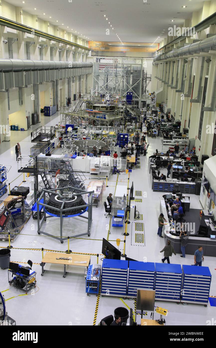 The crew and service module for Artemis I continue preparations for ...