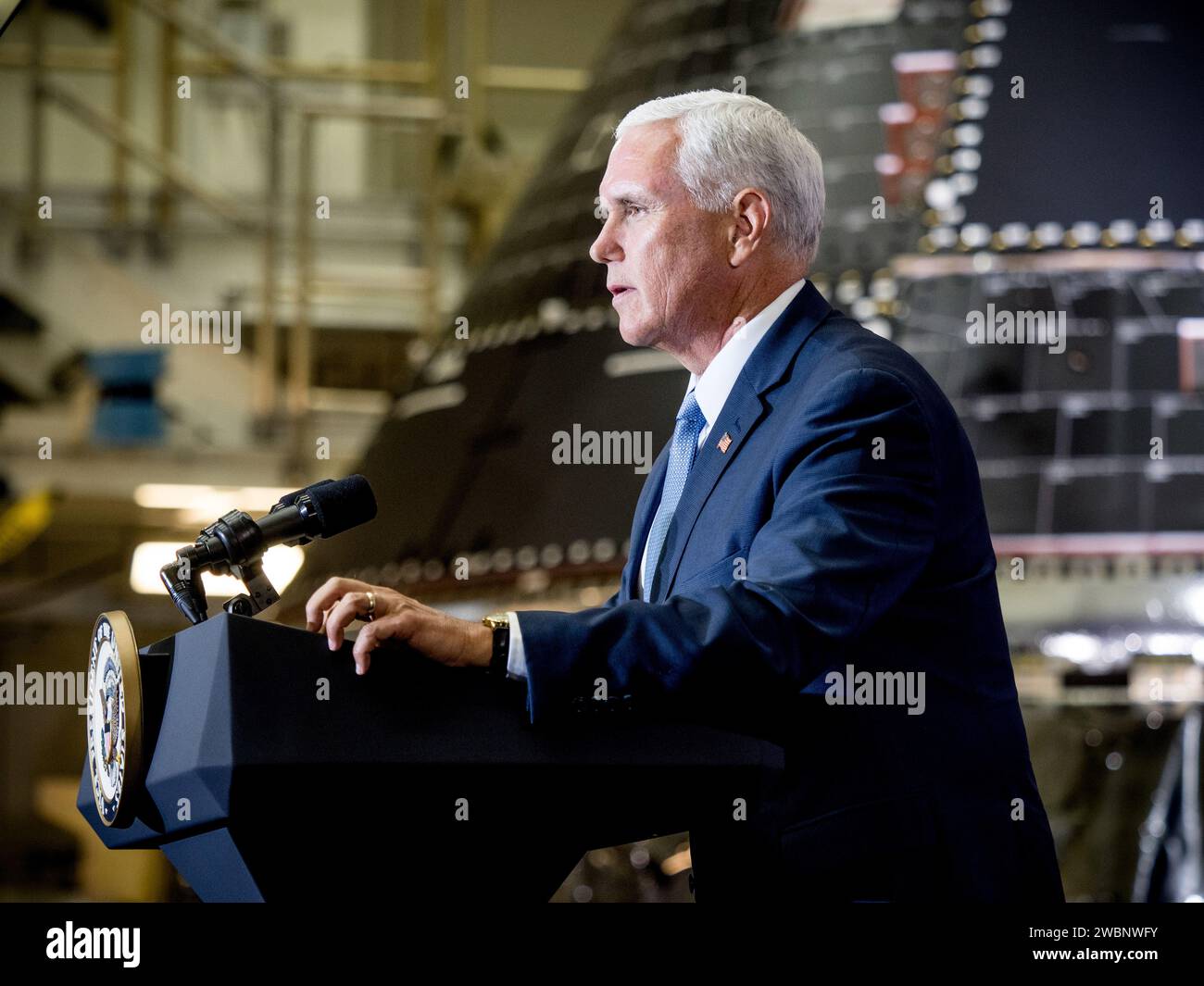 Vice President Mike Pence visited and gave remarks in the Neil ...