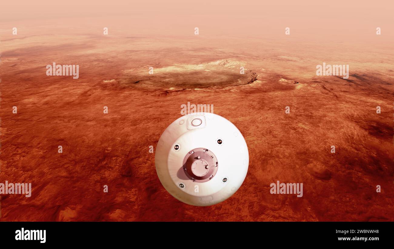 Spacecraft landing sequence hi-res stock photography and images - Alamy