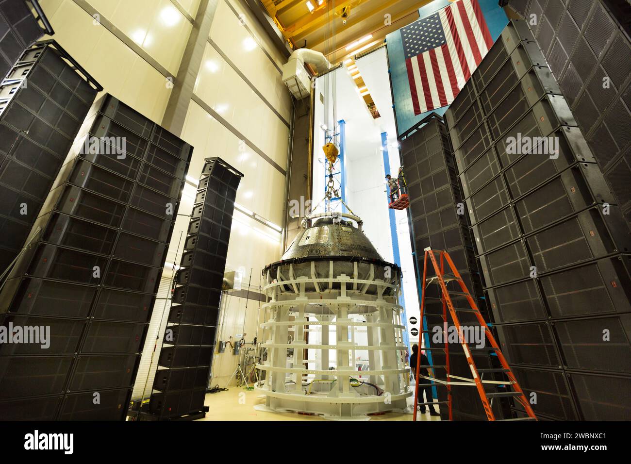 Direct Field Acoustic (DFA) Testing was successfully completed on the ...
