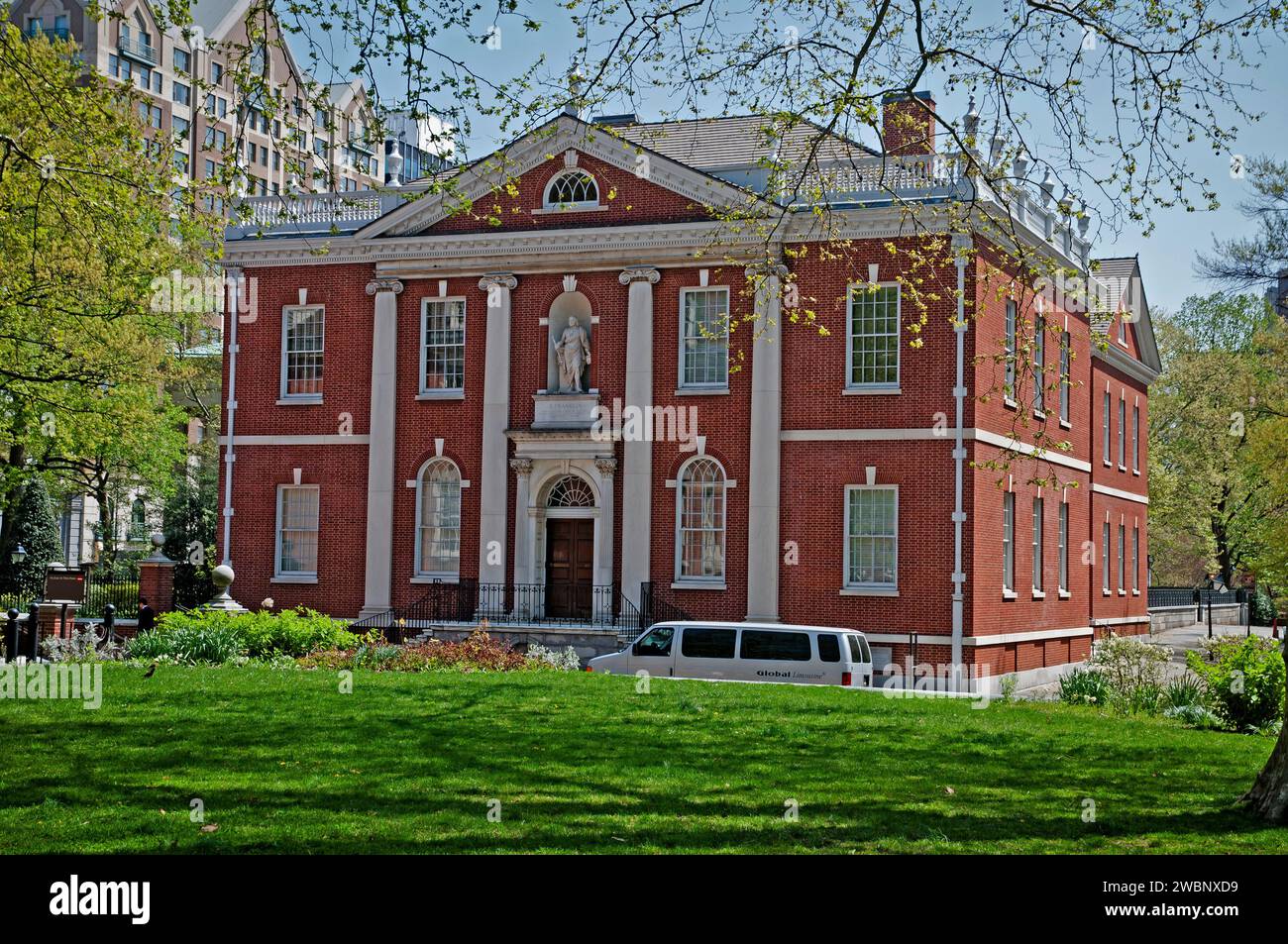 Library Hall In Old City Philadelphia, Pennsylvania, USA Stock Photo ...