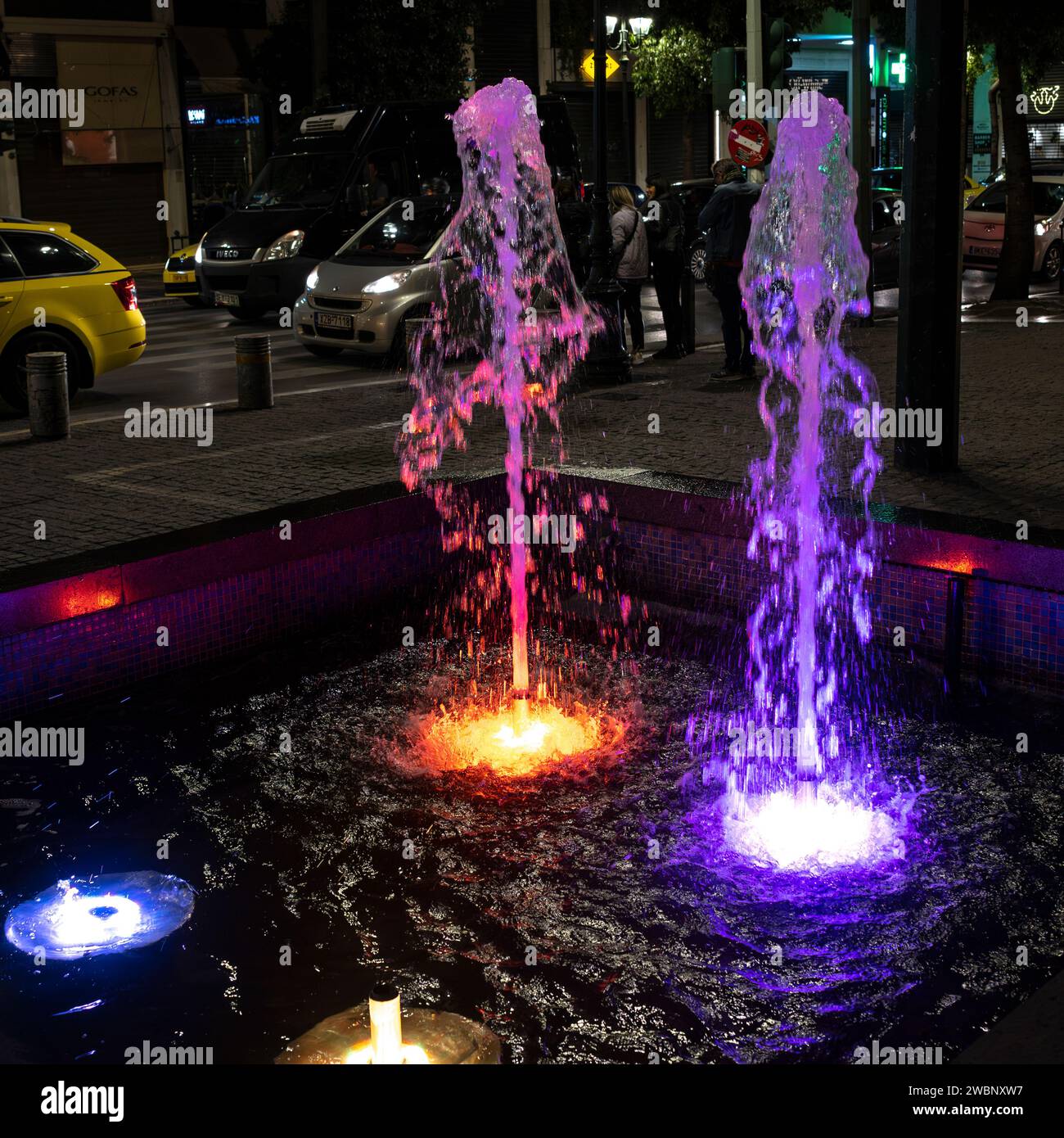 Fountains greece hi-res stock photography and images - Alamy