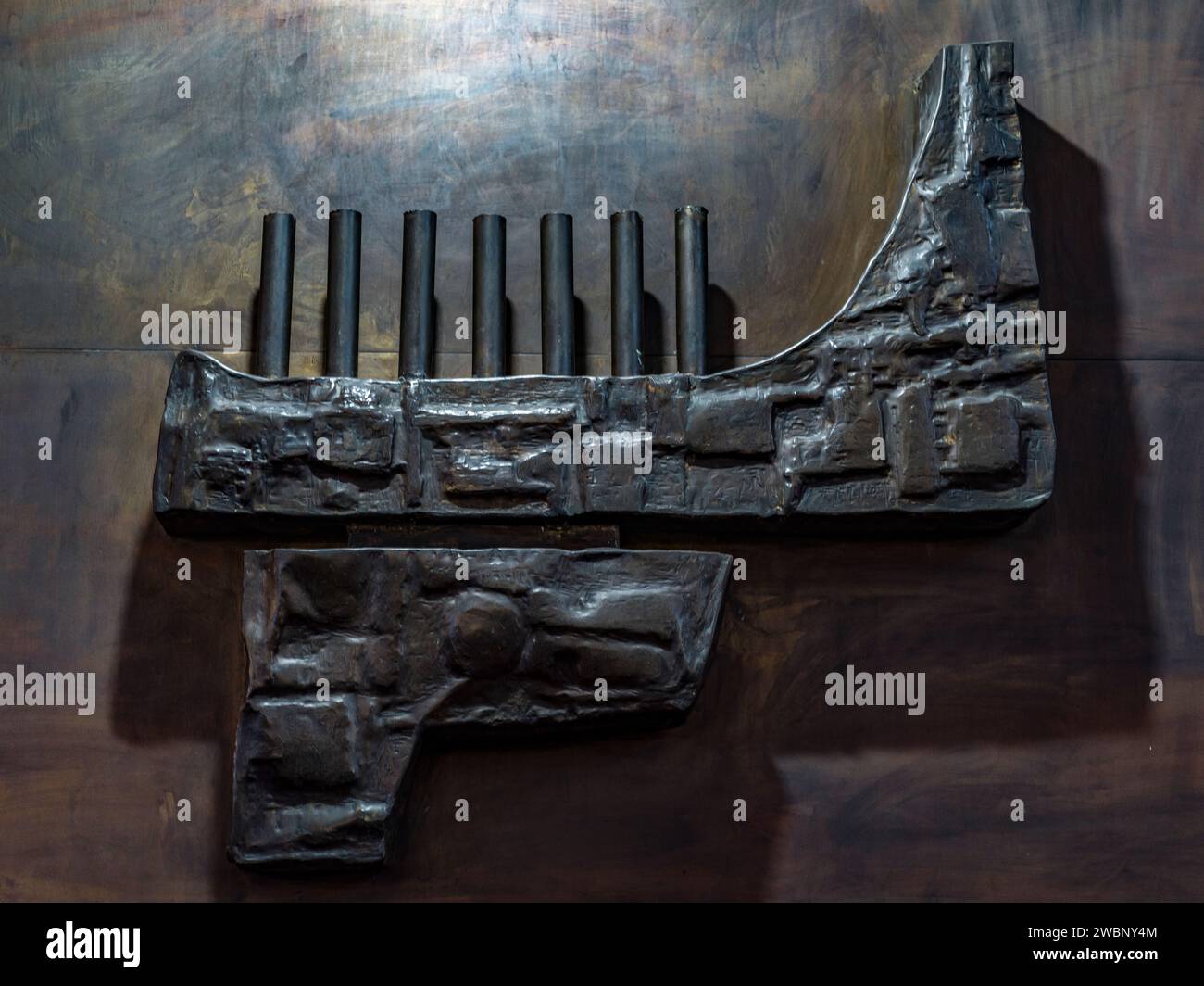 Built in 1935 of white Pentelic marble, the architecture is an austere ...