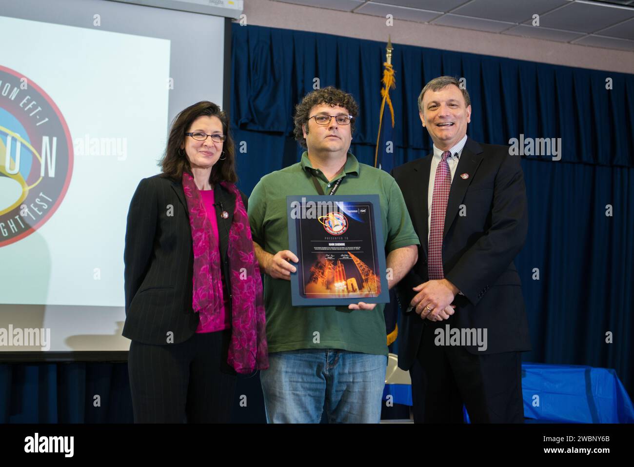 Michoud Assembly Facility Orion Program Event Stock Photo - Alamy