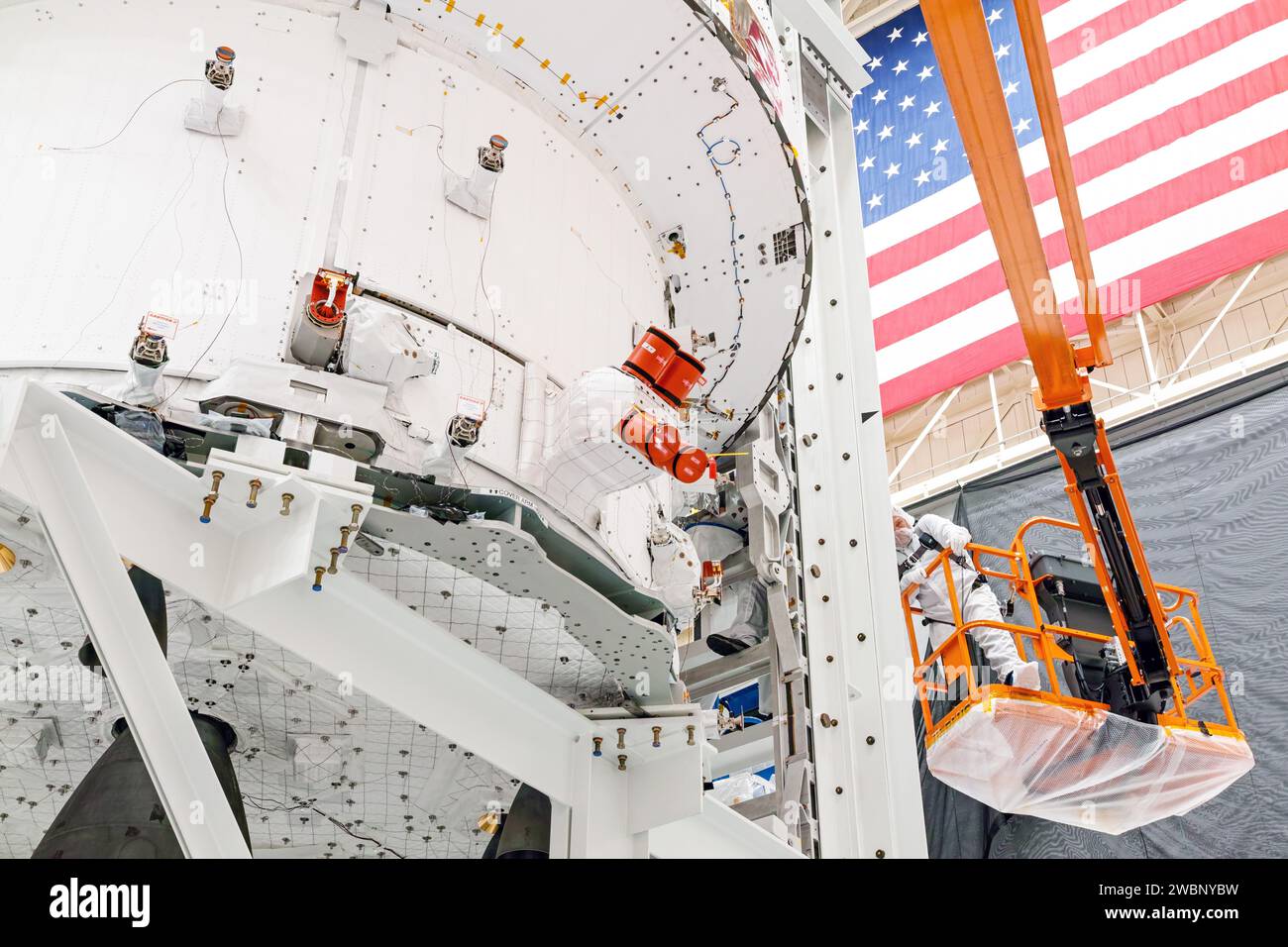 NASA’s Orion spacecraft–the crew module and European-built service ...