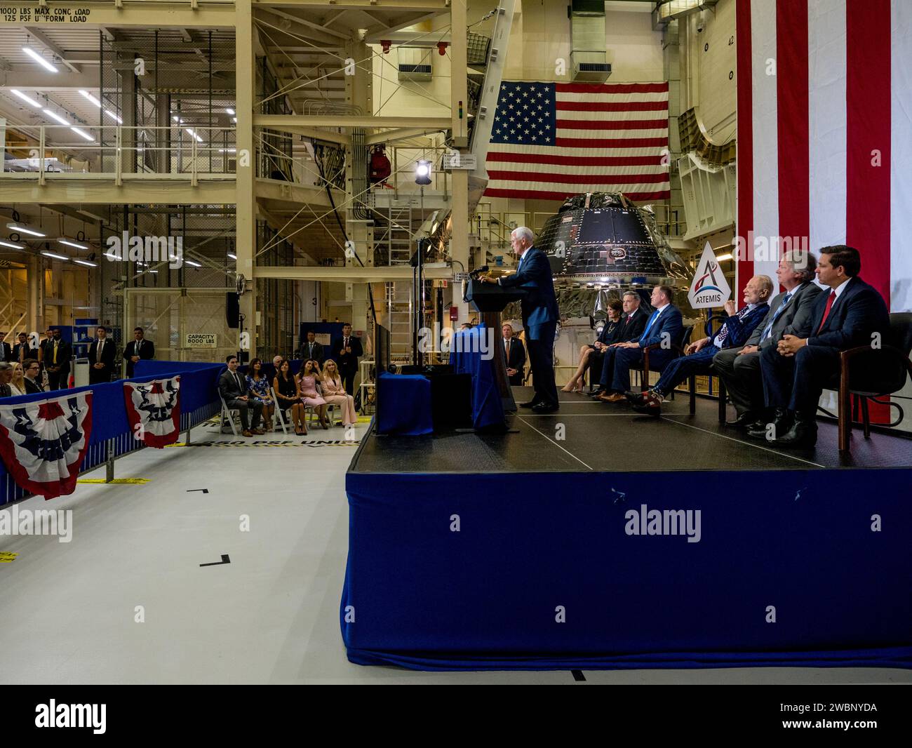 Vice President Mike Pence visited Kennedy Space Center on July 20, 2019 ...