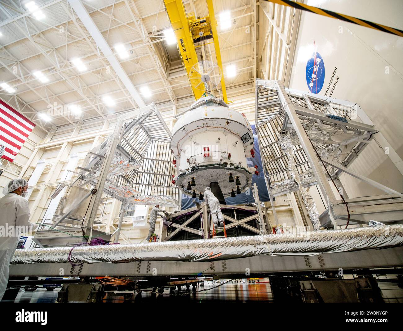 NASA’s Orion spacecraft–the crew module and European-built service ...