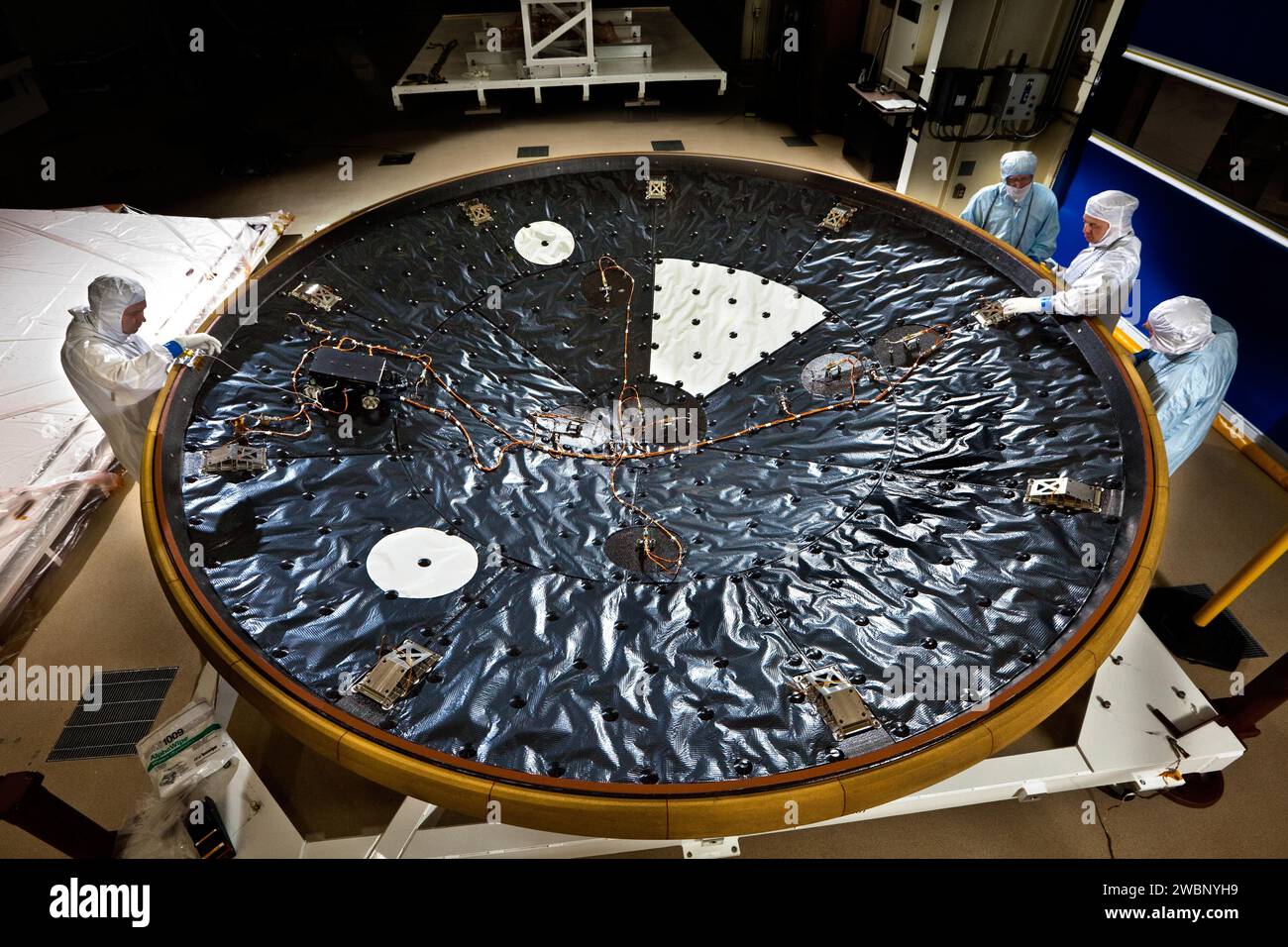 The Mars Science Laboratory heat shield, the largest built for a ...
