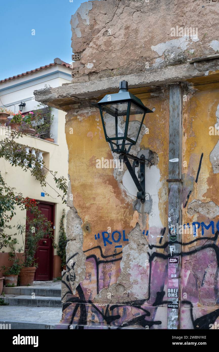 Graffiti walls in athens hi-res stock photography and images - Alamy