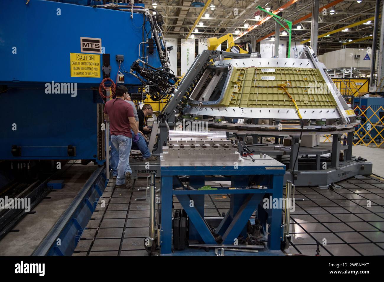 Lockheed Martin engineers at NASA's Michoud Assembly Facility in New ...
