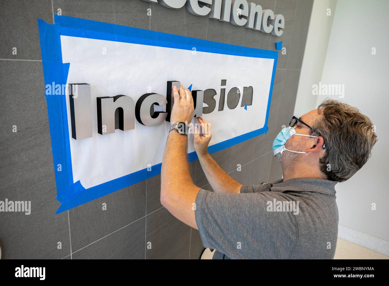 NASA’s fifth core value – inclusion – is installed in the Central ...