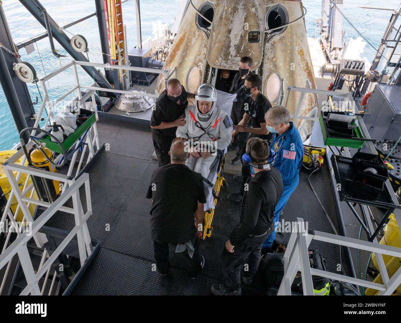 Spacex go navigator recovery ship hi-res stock photography and images ...