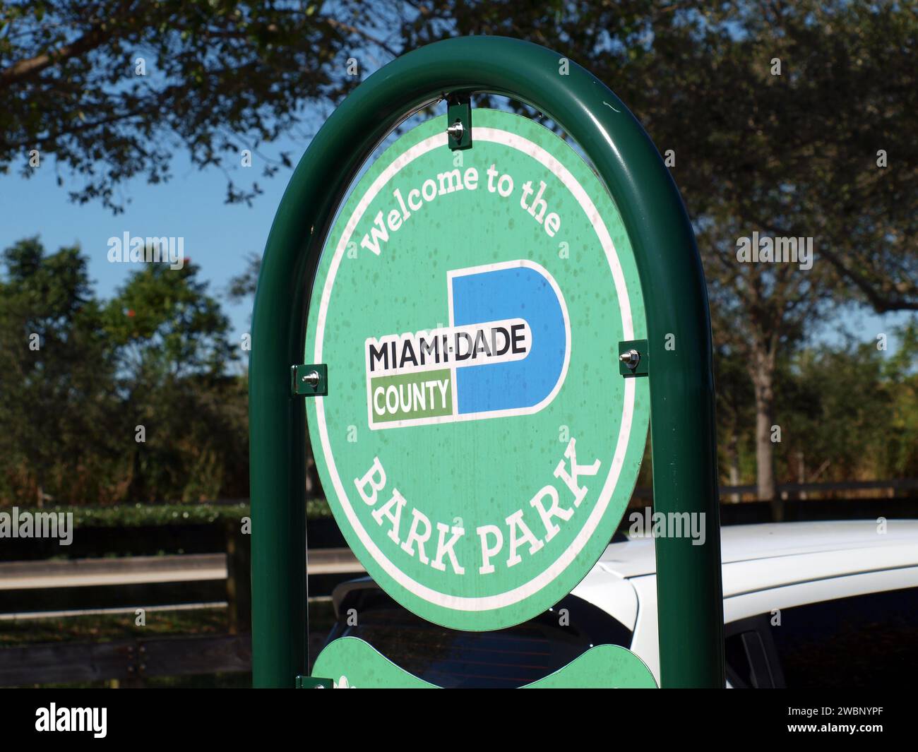 Miami, Florida, United States - December 31, 2023: Miami-Dade County ...