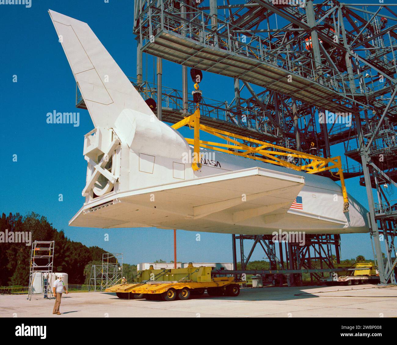 CAPE CANAVERAL, Fla. – At NASA's Kennedy Space Center in Florida, the space shuttle mock-up ...