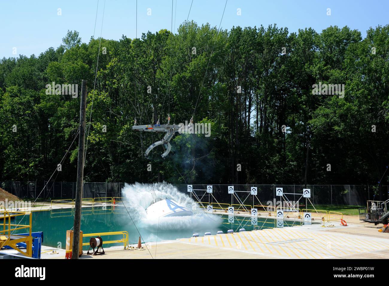 The ORION SPLASH BTA boiler plate test article underwent a Phase 0 ...