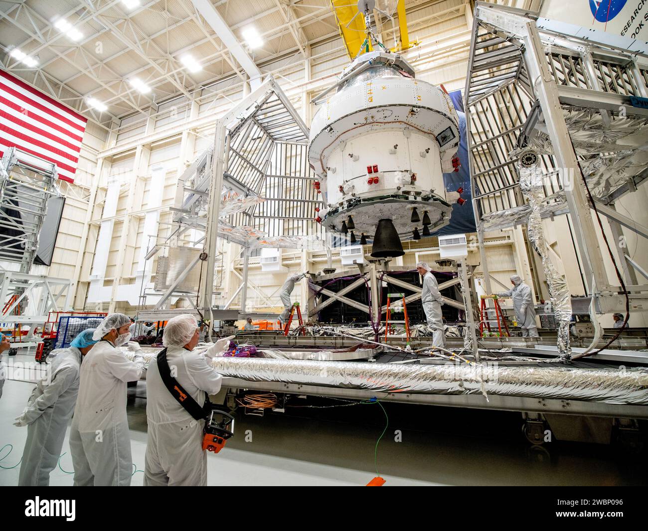 NASA’s Orion spacecraft–the crew module and European-built service ...