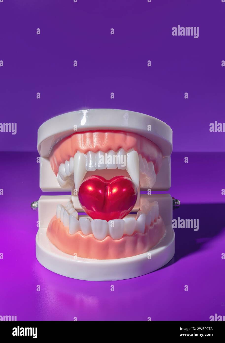 Mouth bite blood hi-res stock photography and images - Alamy