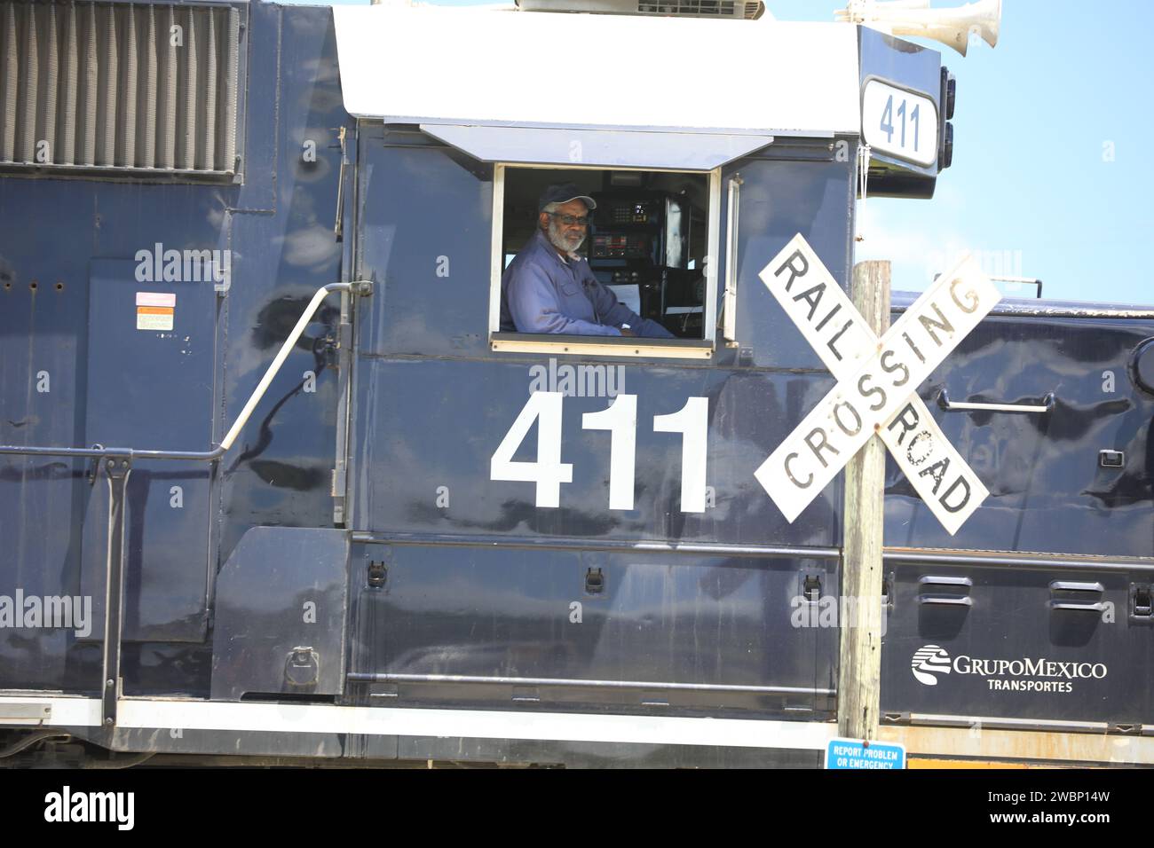 The train carrying the two solid rocket boosters that will power NASA’s ...
