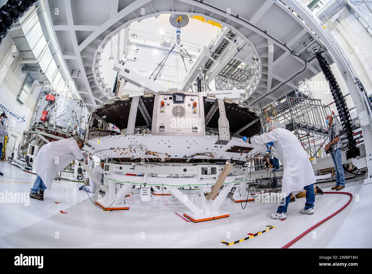 The crew module adapter, which connects Orion's crew module with the ...