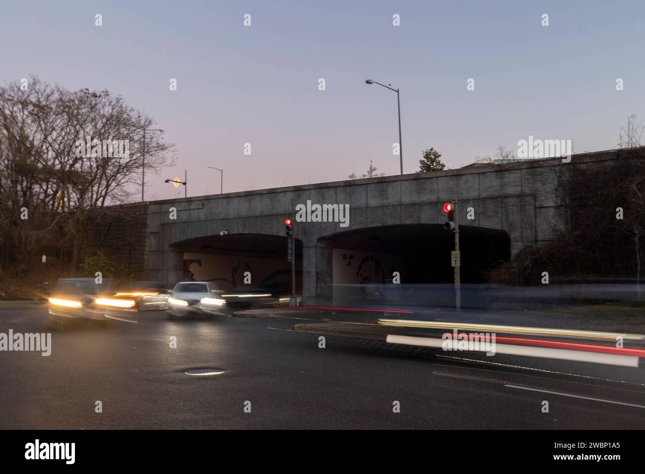 Washington, District Of Columbia, USA. 11th Jan, 2024. Traffic near ...