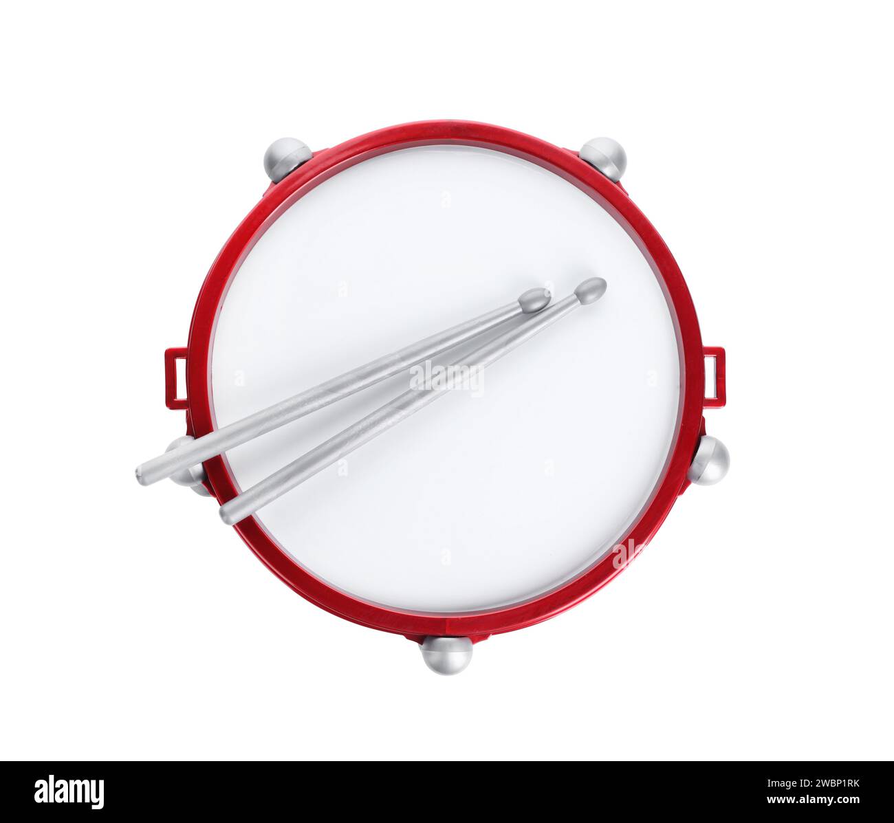 Drum top view isolated on hi-res stock photography and images - Alamy