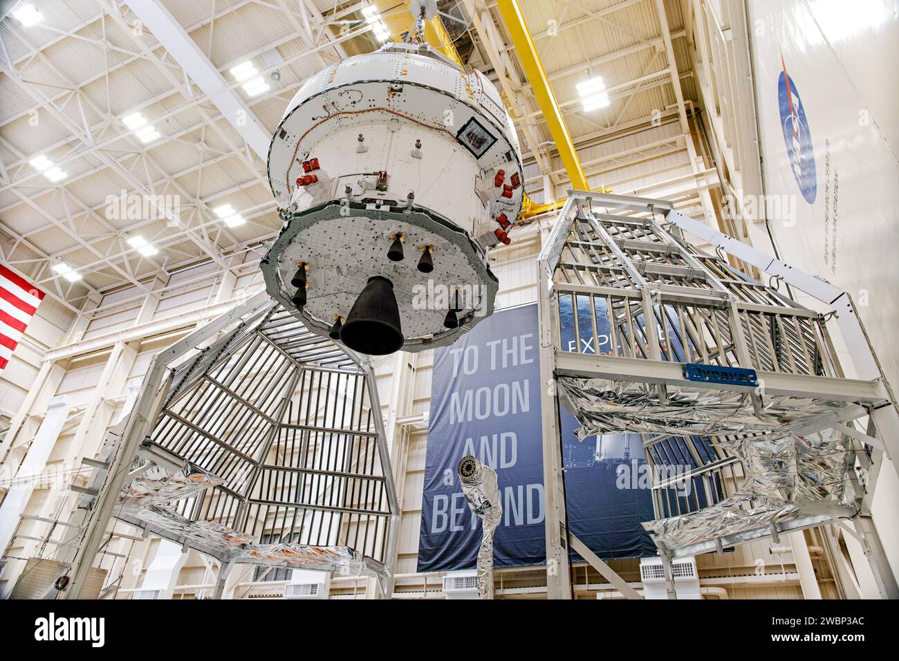 NASA’s Orion spacecraft–the crew module and European-built service ...