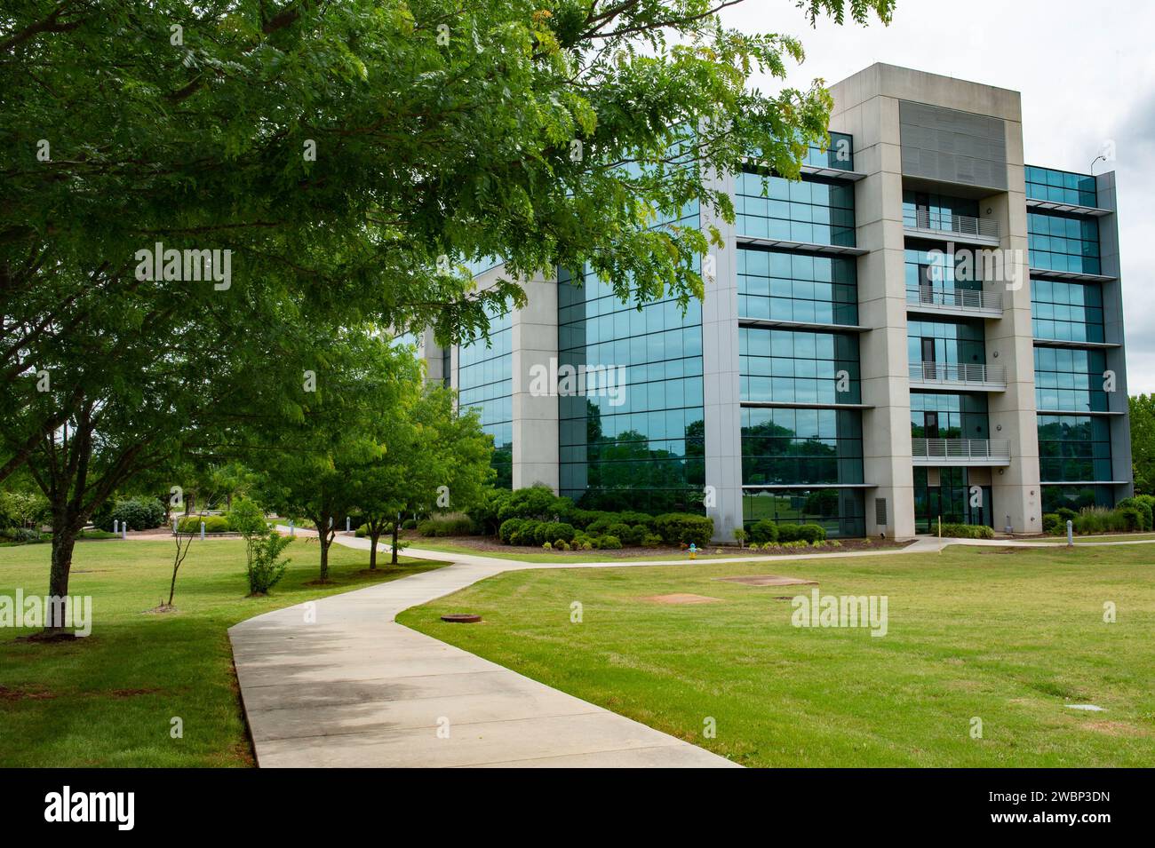 North end of Building 4600 on Marshall Space Flight Center campus Stock ...
