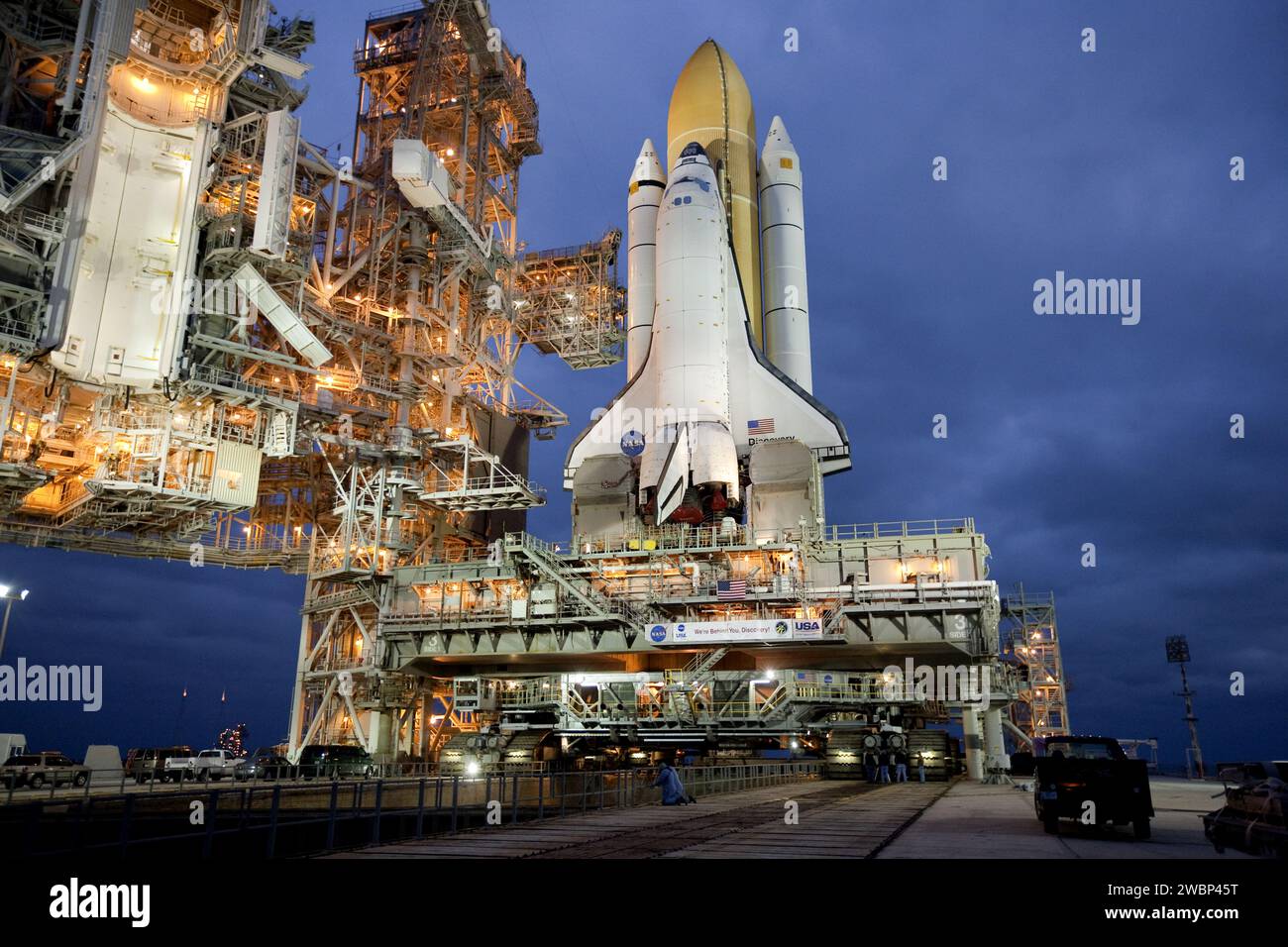 CAPE CANAVERAL, Fla. – Dawn at Launch Pad 39A at NASA's Kennedy Space ...