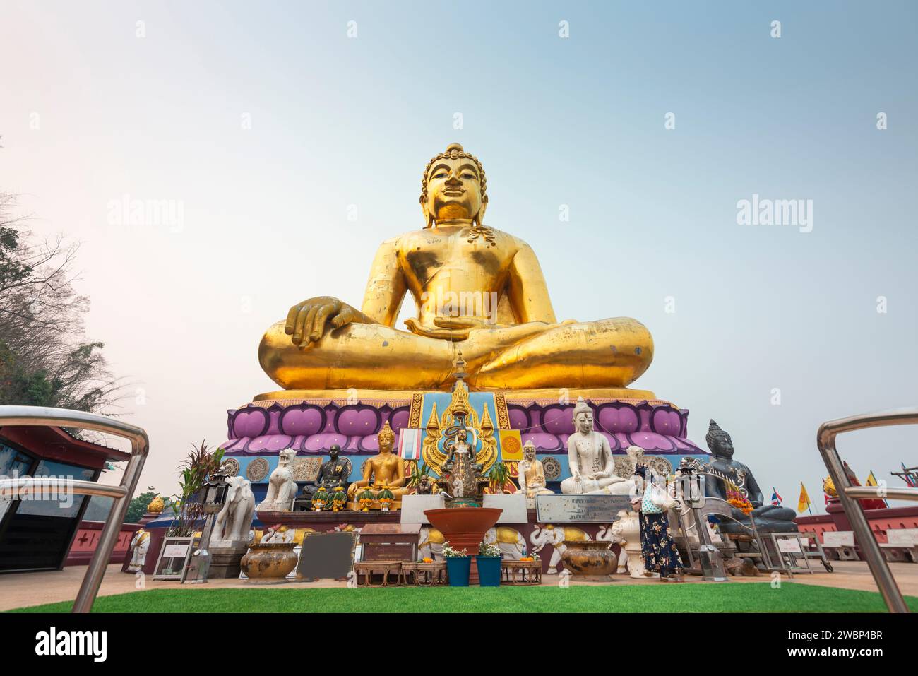 A popular ancient,religious Buddhist shrine and tourist attraction at ...