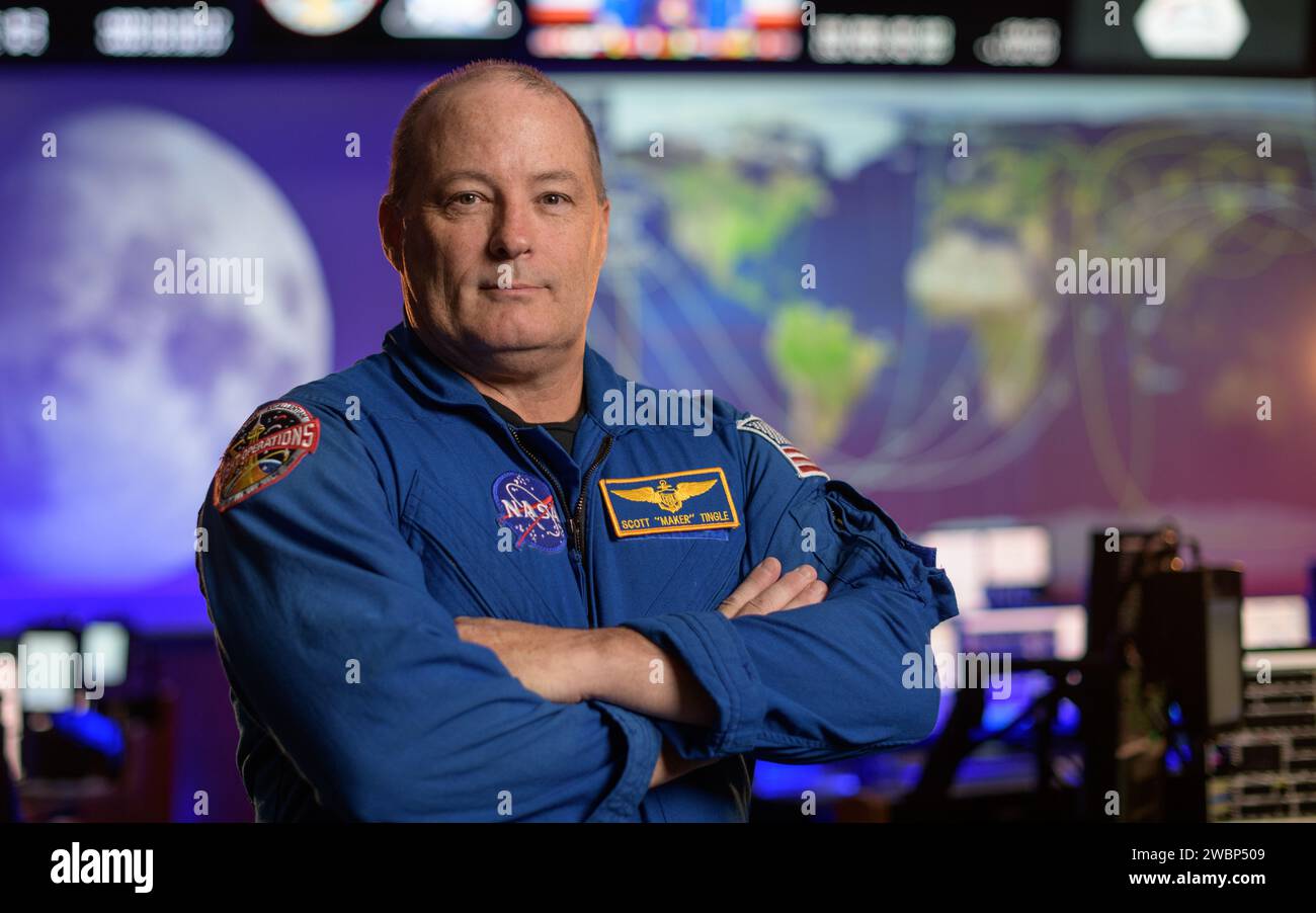 NASA astronaut Scott Tingle poses for a portrait, Tuesday, Sept. 8 ...