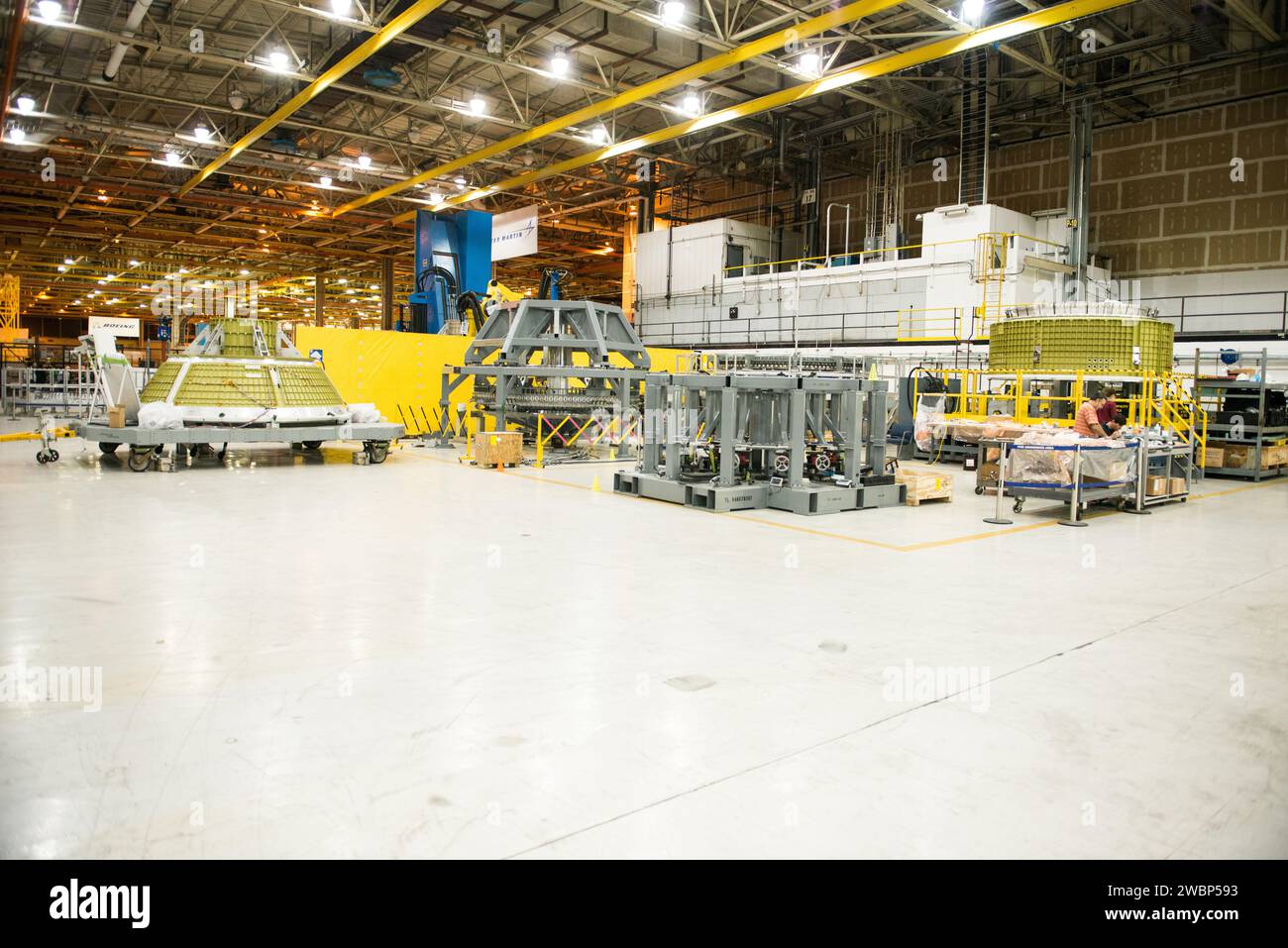 Orion EM1 Cone and frwd Bulkhead Section Stock Photo - Alamy