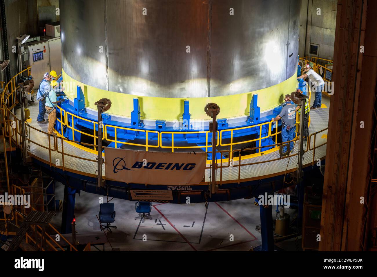This image highlights the liquid hydrogen tank that will be used on the ...