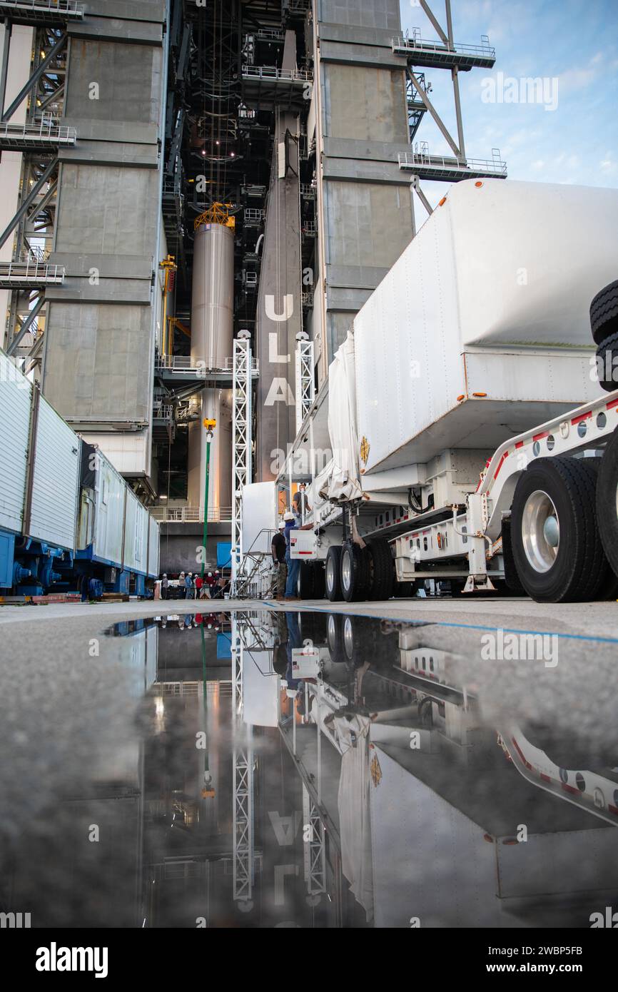 The fourth and final solid rocket booster (SRB) for the United Launch ...