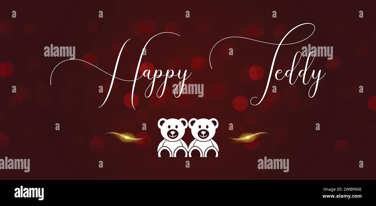 Teddy vector vectors hi-res stock photography and images - Alamy