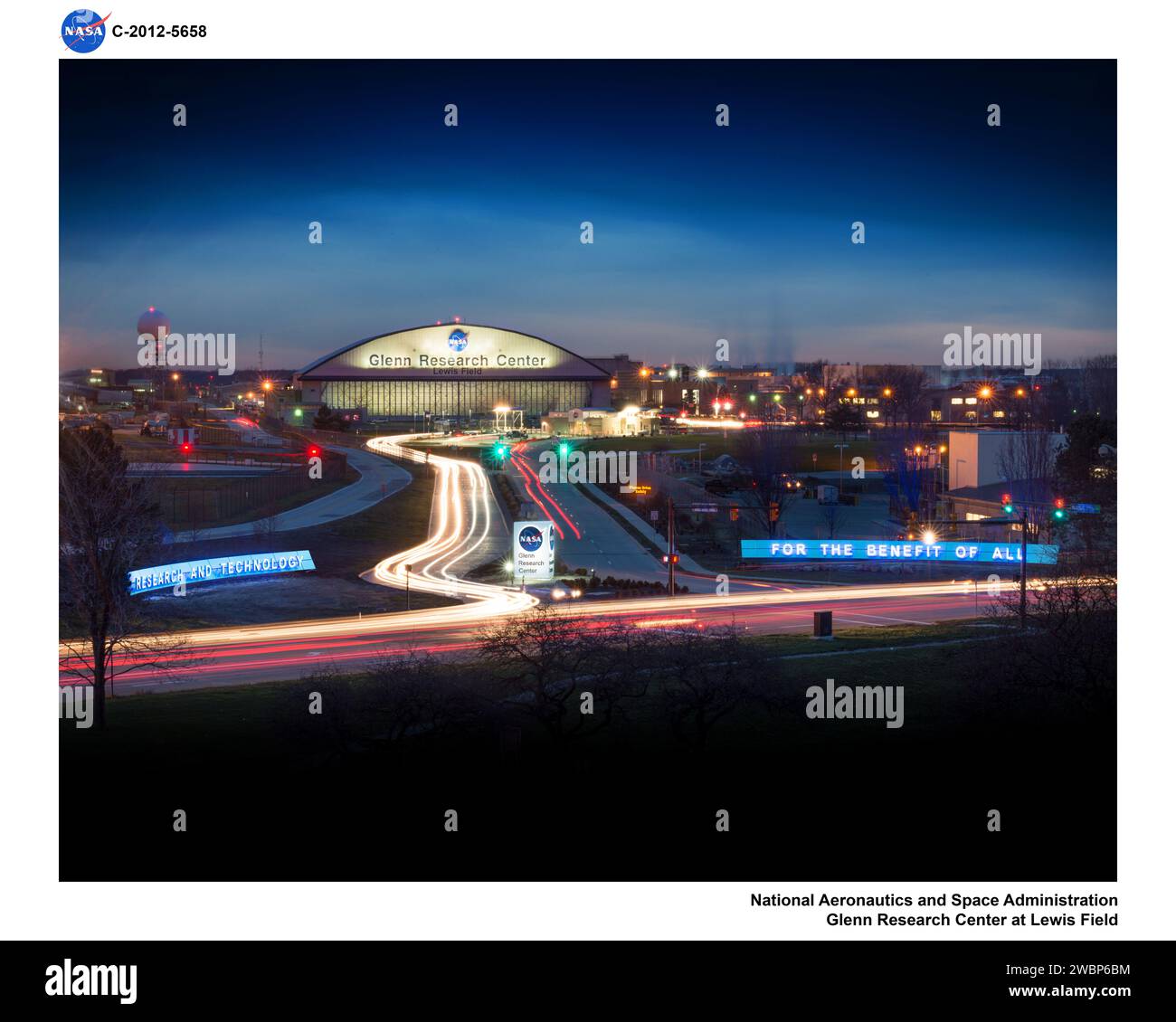 Main Gate, NASA Glenn Research Center, Cleveland, Ohio Stock Photo - Alamy