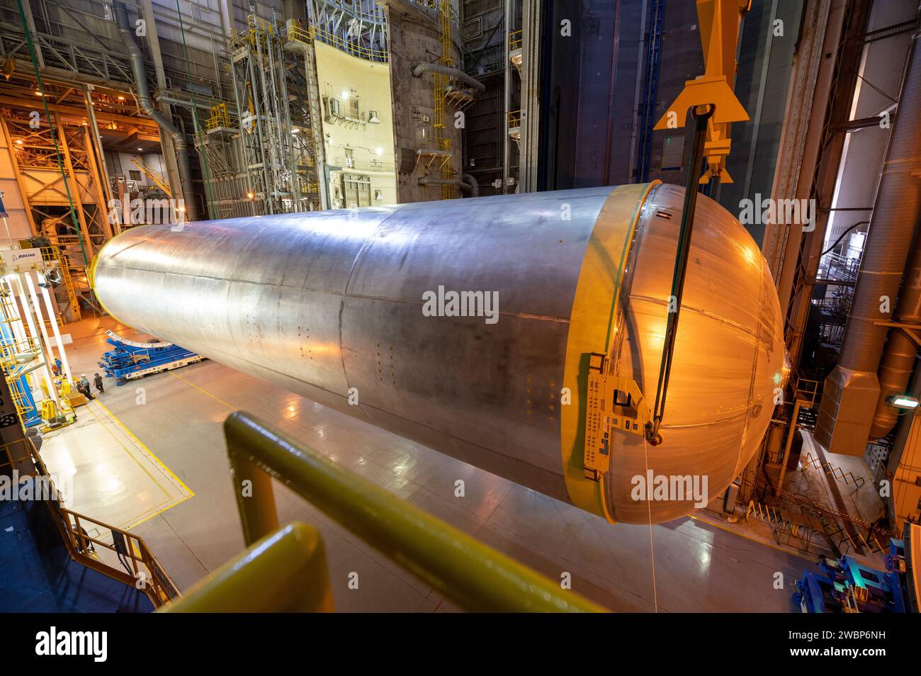 This image highlights the liquid hydrogen tank that will be used on the ...