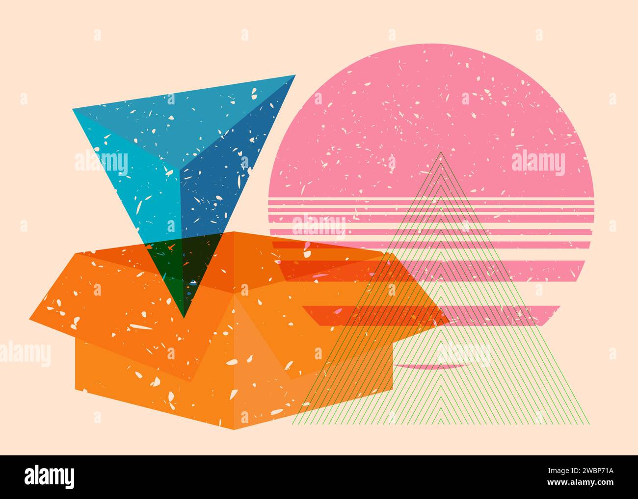 Cardboard box open lid hi-res stock photography and images - Alamy